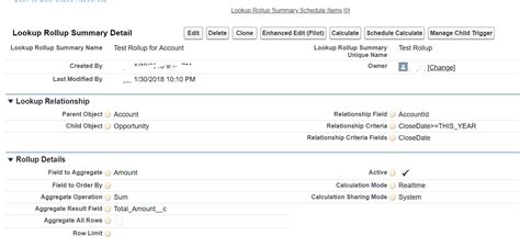 Created Rollup Summary With Drs Is Not Working Correctly And Salesforce Application Crashes