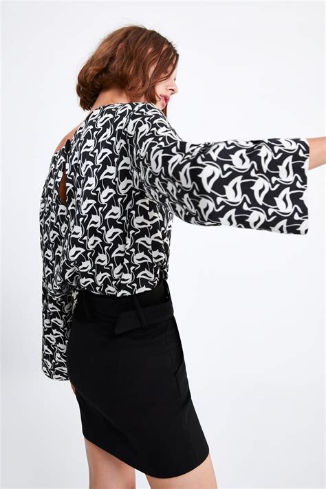 ΕΜΠΡΙΜΕ ΠΟΥΚΑΜΙΣΑ Fashion Long Sleeve Blouse Womens Top