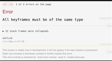 Bug The New Useanimate Sequence Feature Causes Errors And Warnings