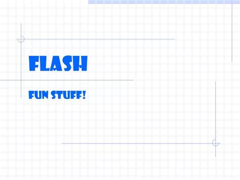 PPT Flash PowerPoint Presentation Free Download ID