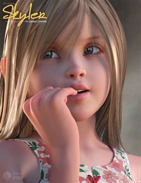 Skyler For Genesis Female S Bundle D Models For Poser And Daz
