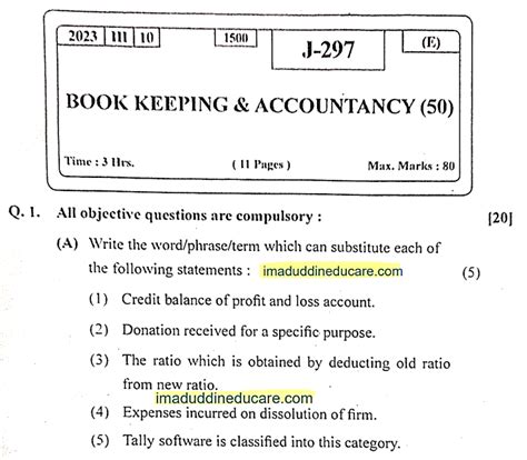 Accounts Book Class 11 Maharashtra Board At James Denton Blog