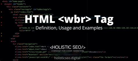 Html Tag Definition Usage And Examples Holistic Seo