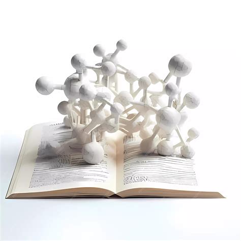 Premium Ai Image White Molecule 3d Render 3d Model Of Molecule Molecular Modeling Techniques