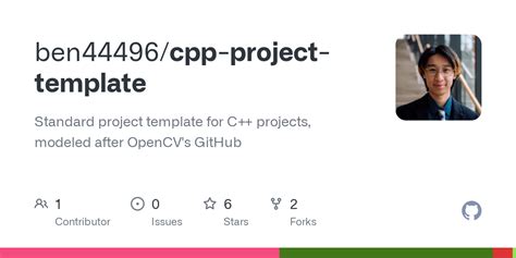 GitHub Ben44496 Cpp Project Template Standard Project Template For C Projects Modeled