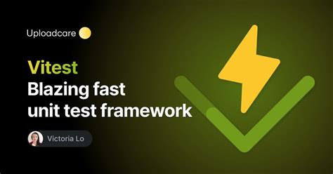 Vitest Blazing Fast Unit Test Framework Rwebdev