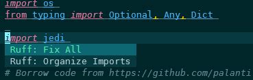 CodeAction Does Not Work In Helix Editor Issue 28 Astral Sh Ruff