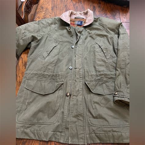 Rare Vintage Gap Classic Field Jacket Chore Coat Blan Gem