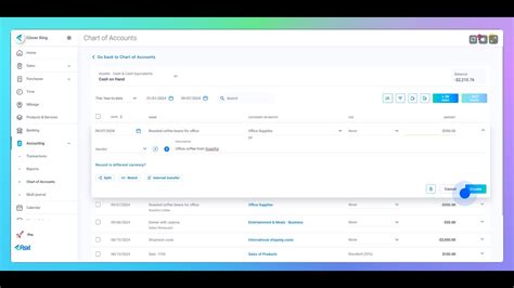 Accounting Create A Manual Journal Entry Youtube