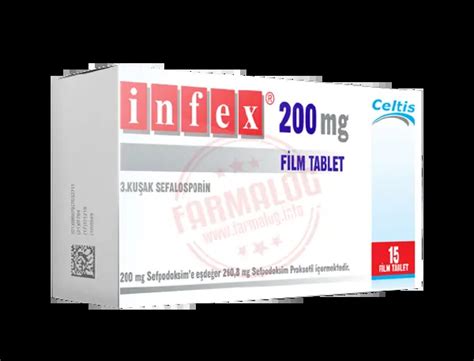 Infex 200 Mg 15 Film Tablet Kt Kullanma Talimatı