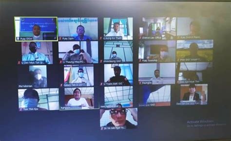 ပြည်မြို့တွင် ခရိုင်ကလေးသူငယ်အခွင့်အရေးများဆိုင်ရာကော်မတီ၏ လုပ်ငန်းညှိန