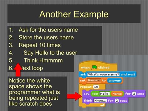 Scratch Fixed Loops Ppt