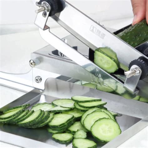 수동 냉동 고기 슬라이서 스테인레스 스틸 쇠고기 베이컨 고기 절단기 식품 트레이 드립쉽으로 슬라이스 두께 조절 가능수동 슬라이서 Aliexpress