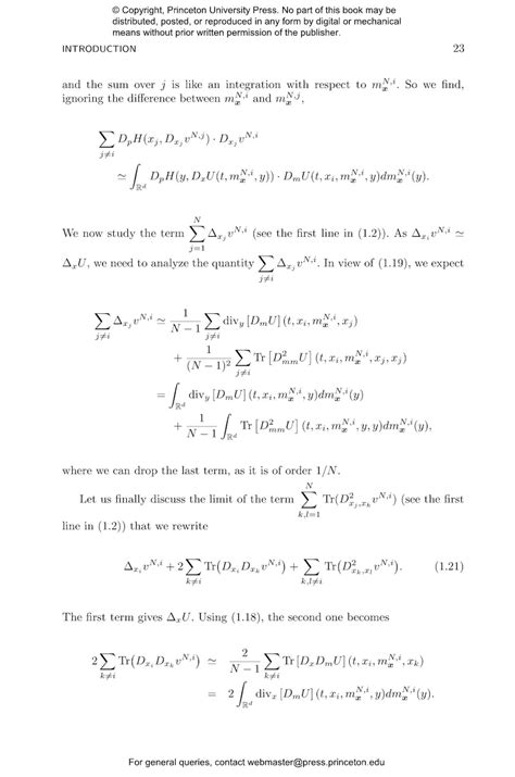 The Master Equation And The Convergence Problem In Mean Field Games Princeton University Press
