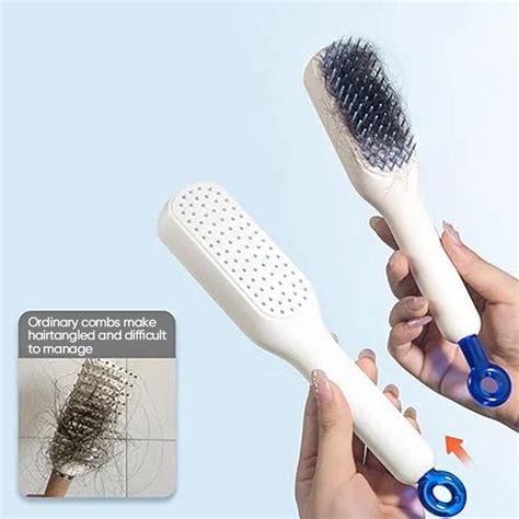 Self Cleaning Anti Static Massage Comb