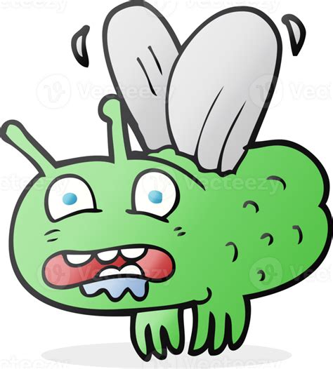Freehand Drawn Cartoon Fly Drawing 46947894 Png