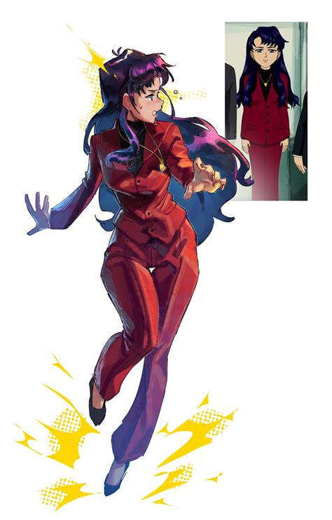 Katsuragi Misato Neon Genesis Evangelion And More Drawn By Barley Juice Danbooru