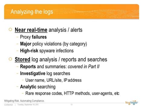 Web Proxy Log Analysis And Management 2007