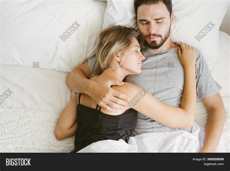 Sleeping Couple In Love