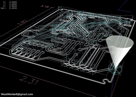 WoodWorkerB CNC Router Project Gcode Optimization