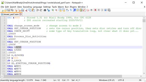Disassembling My Old Code Part 7 Drawing Rectangles Amstrad Noob