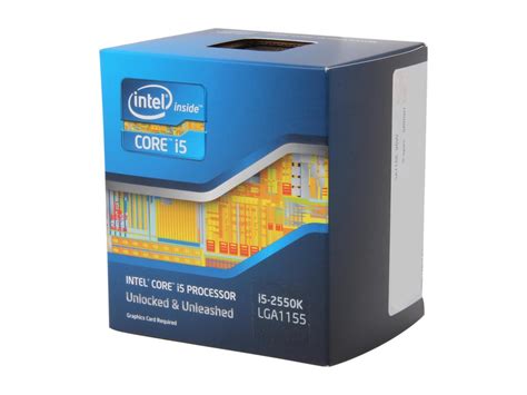 Intel Core i5-2550K - Core i5 2nd Gen Sandy Bridge Quad-Core 3.4GHz (3 ...