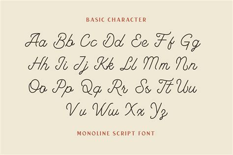 Fathia Free Monoline Script Font On Behance