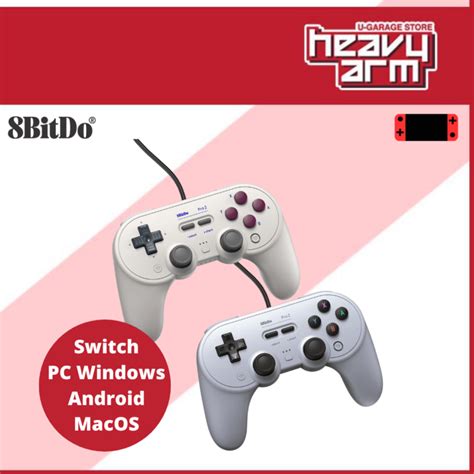 Switch 8BitDo Pro 2 Wired Gamepad Official Genuine HeavyArm Store