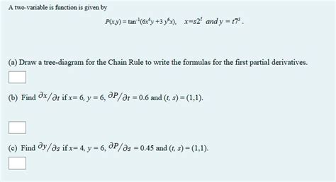 Solved A Two Variable Is Function Is Given By Pxy