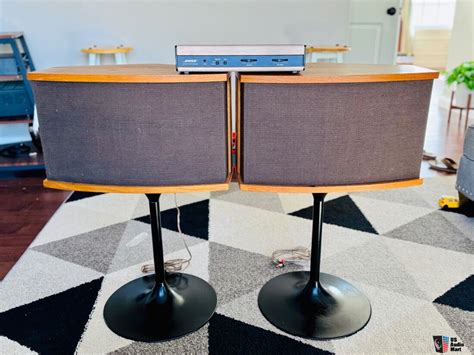 Bose 901 Speakers Series V With Eq And Tulip Stands For Sale Us Audio Mart
