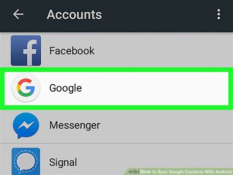 How To Sync Google Contacts With Android Steps With Pictures
