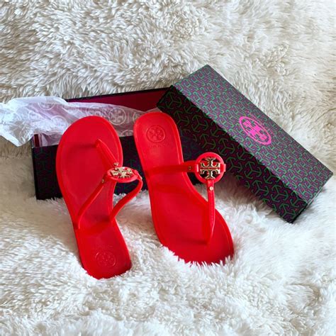 Tory Burch Jelly Sandals Tory Burch Shoes Red Tory Burch Sandals