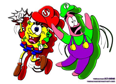 Super Sponge Pals By Monachao On Deviantart