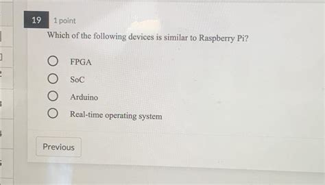 Solved 19 1 Point Which Of The Following Devices Is Similar