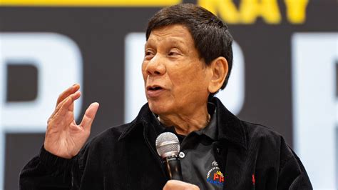 Rodrigo Duterte Ex Präsident Der Philippinen In Manila Verhaftet