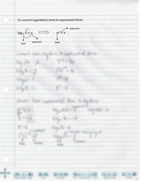 Solution Converting Log And Exponential Forms Graphs Of Exponential Functions Continuous