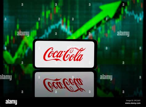 New York United States Of America 2023 March 10 Coca Cola Company On Stock Market Coca Cola