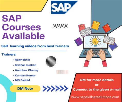 Sap Skillset Solutions On Linkedin Saptraining Onlinelearning Skillup