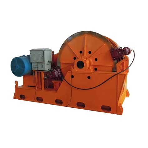 Mining Hoist Winch Lifting Shaft Sinking Winch Disc Brake Inclined