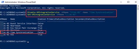 Hyper V Configure Time Synchronization For A Virtual Domain Controller