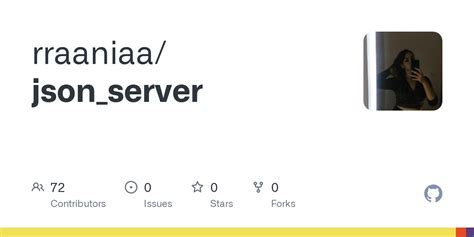 GitHub Rraaniaa Json Server