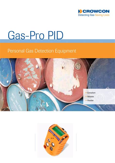 Crowcon Gas Pro Pid Portable Gas Detector Pdf