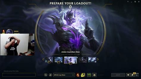 Getting The New Ashen Guardian Shen Skin Youtube