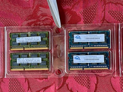 OWC 8GB DDR3S RAM 2x 4GB Samsung 4GB 2Rx8 PC3 2x 2GB PC Gebraucht in Aarau für CHF 5 7