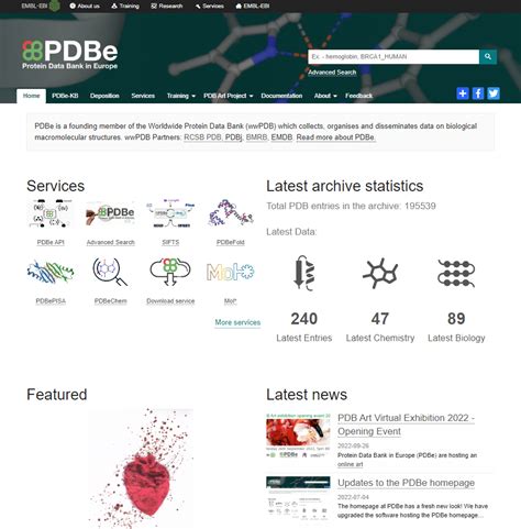How To Access And Navigate Pdbe Pdbe