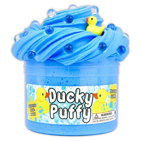 Dope Slimes Ducky Puffy Butter Slime Maziply Toys