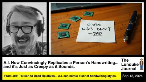 Shared Post Ai Now Convincingly Replicates A Persons Handwriting