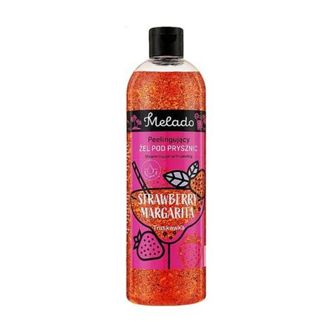 Гель-скраб для душа Melado Shower Gel Strawberry Margarita Клубничная ...