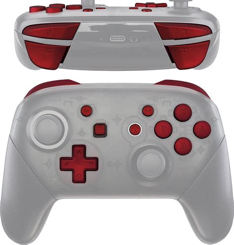 The Gaming Warehouse Replacement Ns Pro Buttons Abxy D Pad Zr Zl L R Diy Replacement Full Set