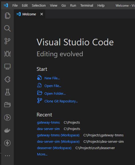 No File Explorer In Activity Bar After Open Folder Project · Issue 176944 · Microsoftvscode